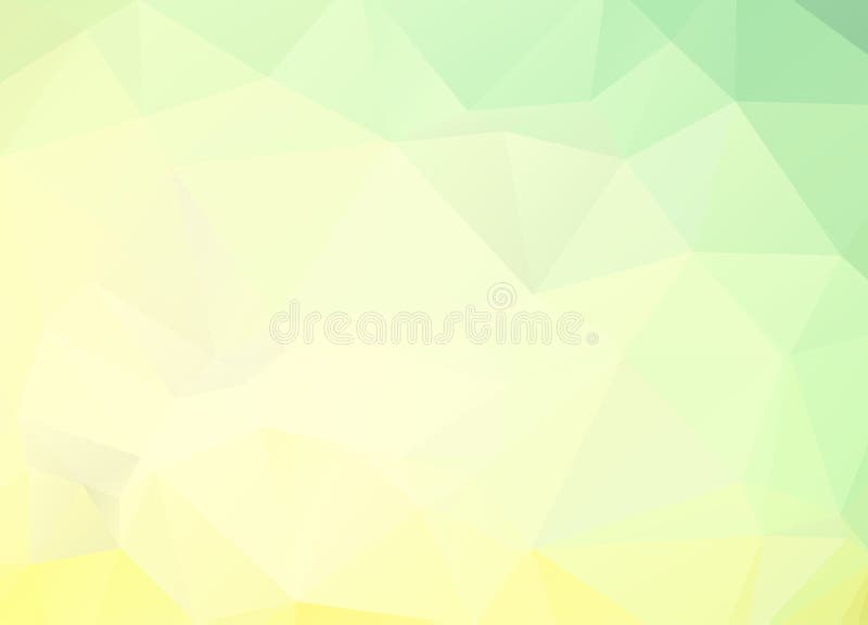 Geometric Yellow Background with Triangular Polygons. Abstract Design ...
