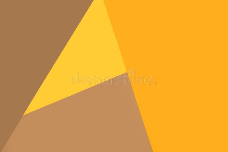 Geometric Yellow and Brown Paper Background Stock Image - Image of line ...