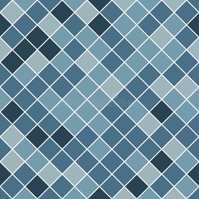 Abstract Geometric Square Pattern Background, Vector Graphic ...