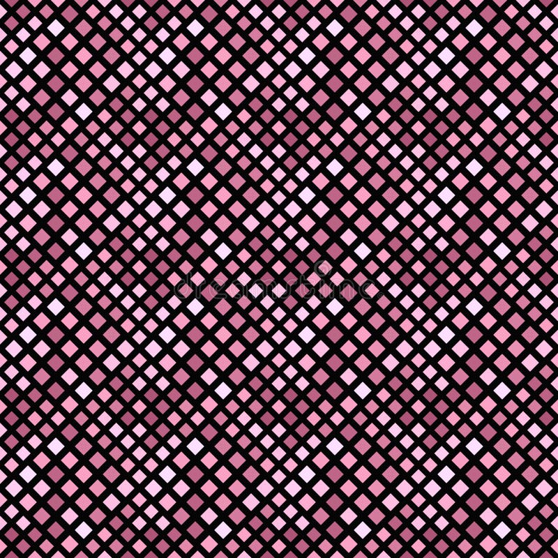 Abstract Seamless Square Pattern Background - Pink Vector Design Stock ...