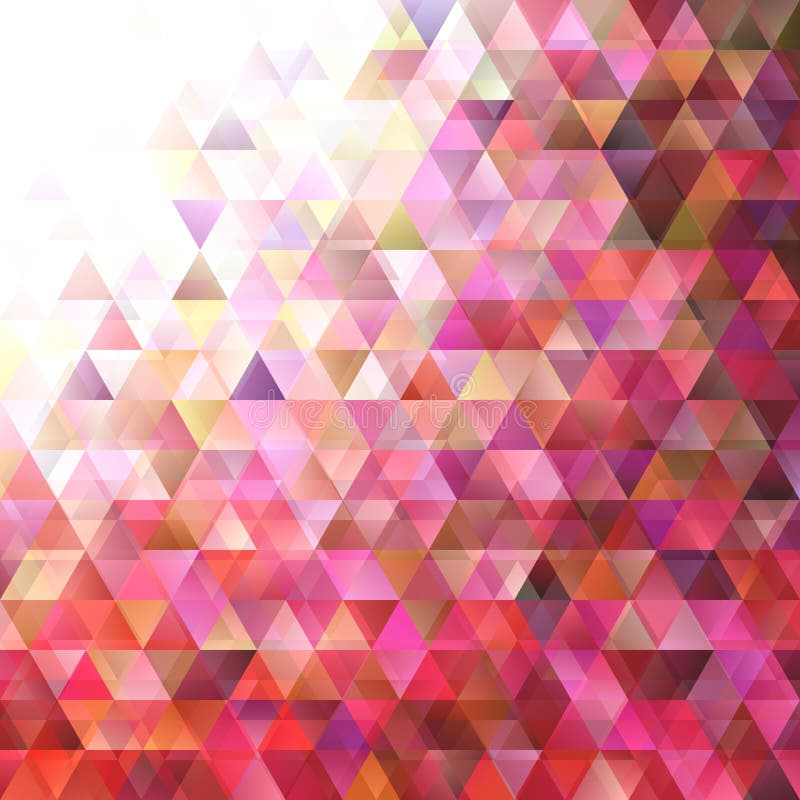 Geometrical Abstract Gradient Triangle Background Vector Graphic
