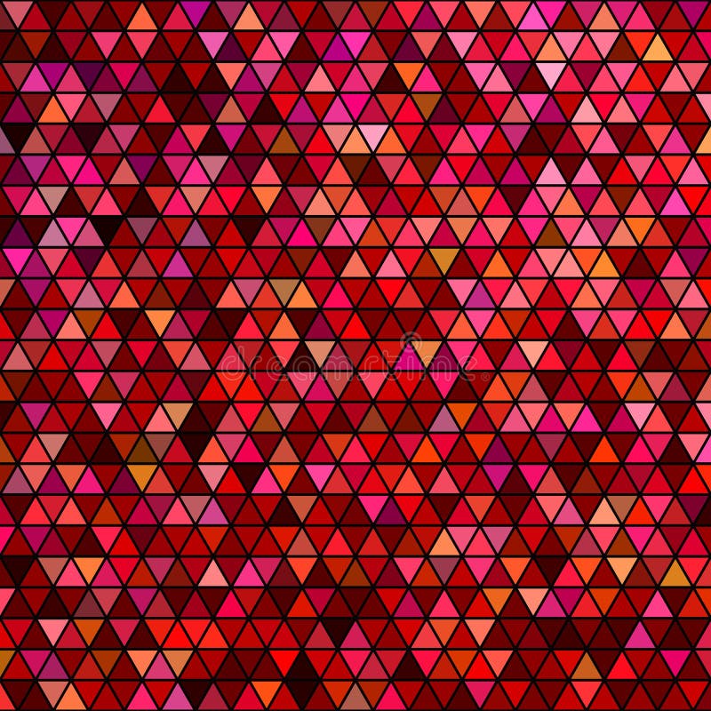 Geometrical Abstract Regular Triangle Grid Background Stock Vector ...