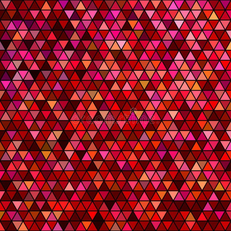 Geometrical Abstract Regular Triangle Grid Background Stock Vector ...