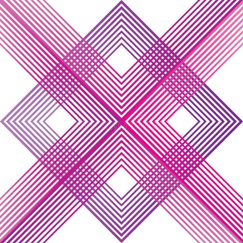 Abstract Geometric Square Pattern Background Vector Graphic