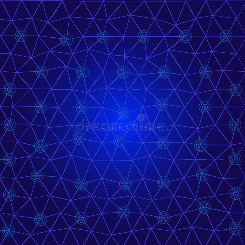 Geometrical Background Blue. Stock Vector - Illustration of backdrop ...