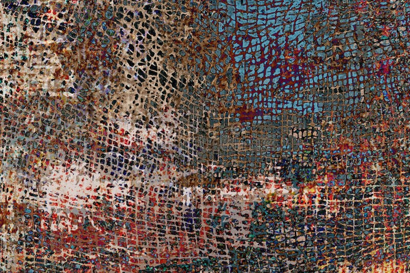 Geometrical Carpet Abstract Pattern in High Definition Texture Isolated ...