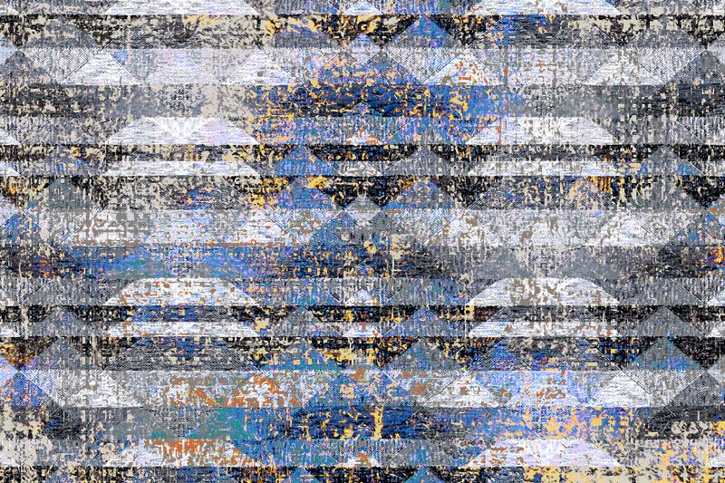 Geometrical Carpet Abstract Pattern in High Definition Texture Isolated ...