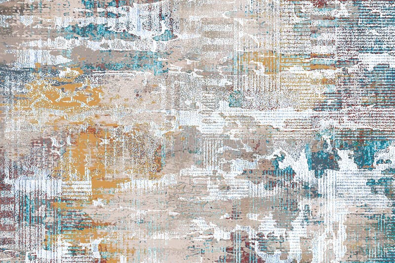 Geometrical Carpet Abstract Pattern in High Definition Texture Isolated ...