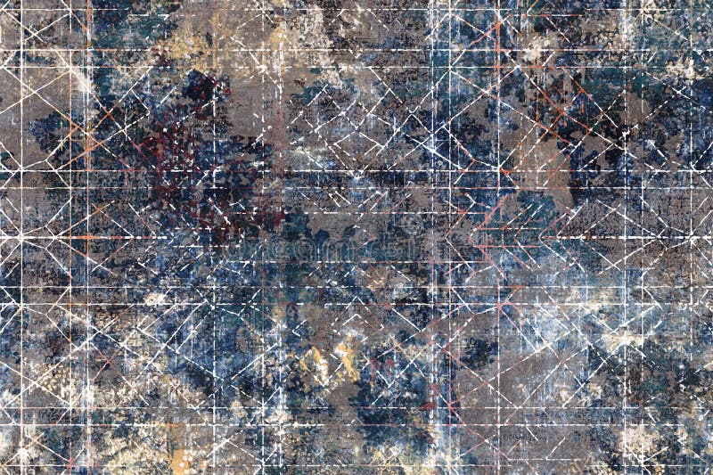 Geometrical Carpet Abstract Pattern in High Definition Texture Isolated ...