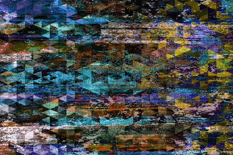 Geometrical Carpet Abstract Pattern in High Definition Texture Isolated ...