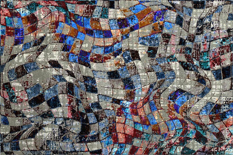 Geometrical Carpet Abstract Pattern in High Definition Texture Isolated ...