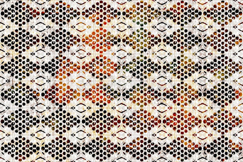 Geometrical Carpet Abstract Pattern in High Definition Texture Isolated ...