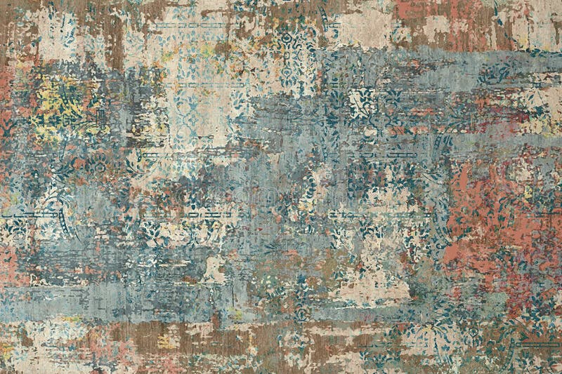 Geometrical Carpet Abstract Pattern in High Definition Texture Isolated ...