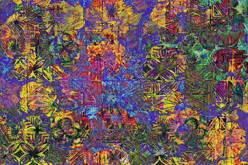 Geometrical Carpet Abstract Pattern in High Definition Texture Isolated ...