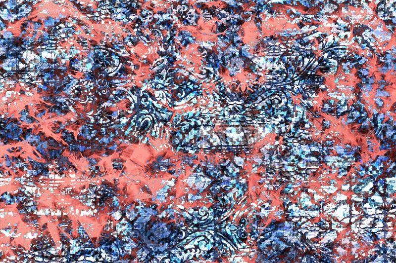 Geometrical Carpet Abstract Pattern in High Definition Texture Isolated ...