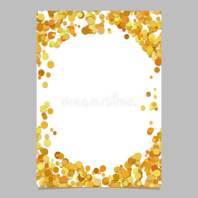 Geometrical Chaotic Dot Pattern Brochure Background Template - Trendy ...