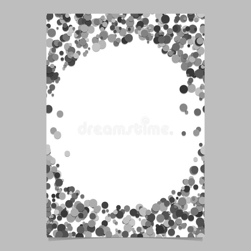 Geometrical Chaotic Dot Pattern Page Background Template - Vector ...