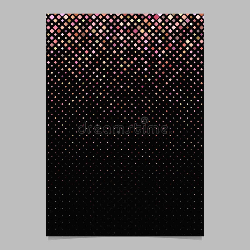 Geometrical Diagonal Square Pattern Page Background Stock Vector ...