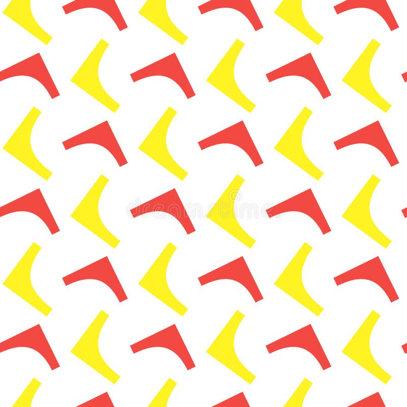 Geometrical Figures Seamless Pattern. Abstract Vector Art Stock Vector ...