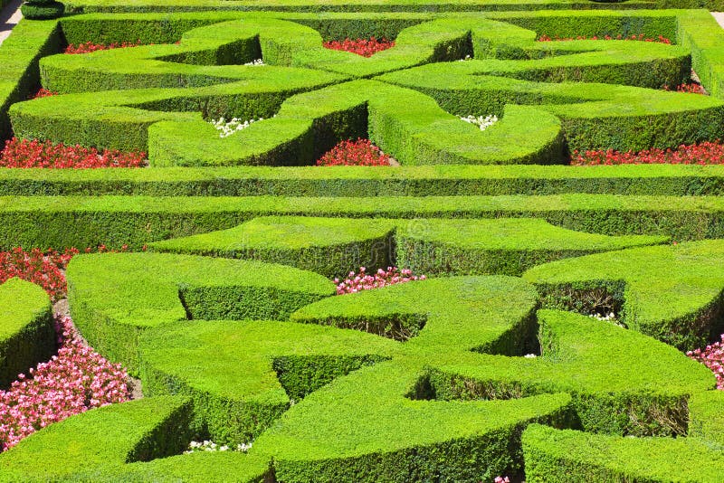 Geometrical garden stock image. Image of decoration, outdoors - 5639319