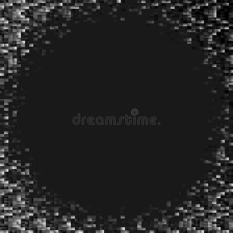 Geometrical Mosaic Rectangle Background - Gradient Vector Graphic Design from Rectangles in Grey ...