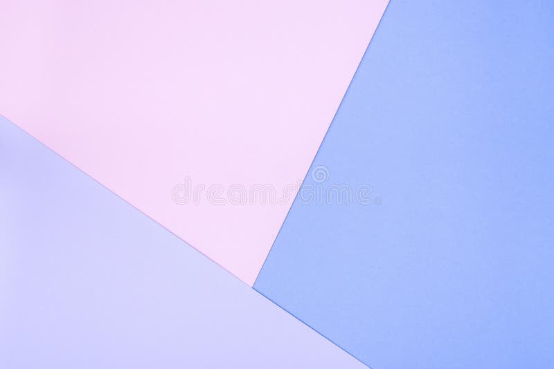 Geometrical Pattern Made From Blue, Violet And Light Violet Paper ...