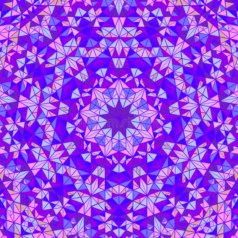 Geometrical Polygonal Radial Mosaic Pattern Mandala Background Stock ...
