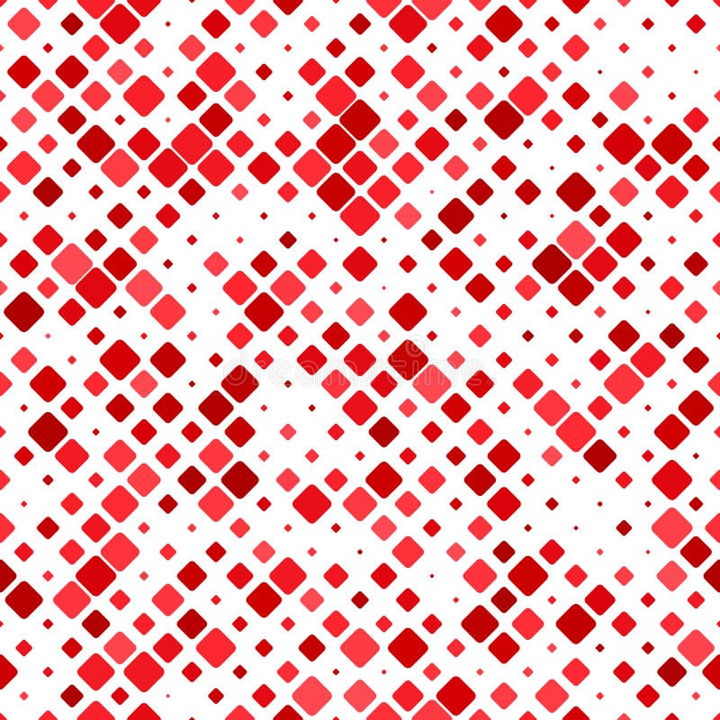 Geometrical Rounded Square Pattern Background Repeating Vector Graphic Stock Vector