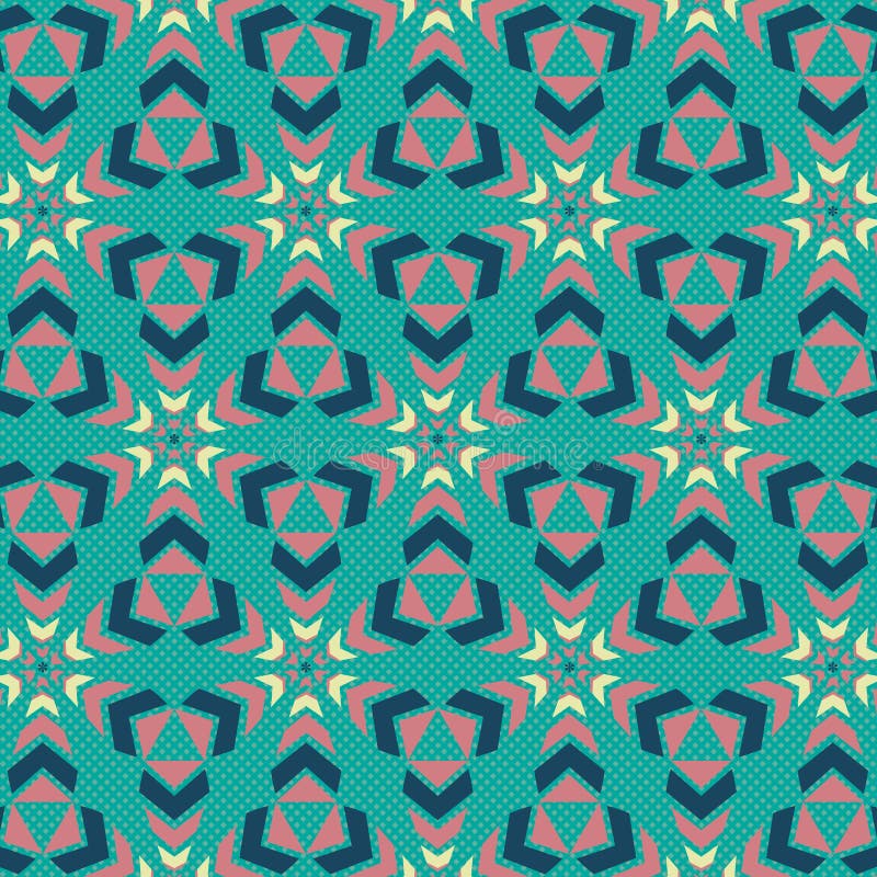 Geometrical Seamless Pattern Stock Vector - Illustration of decor ...