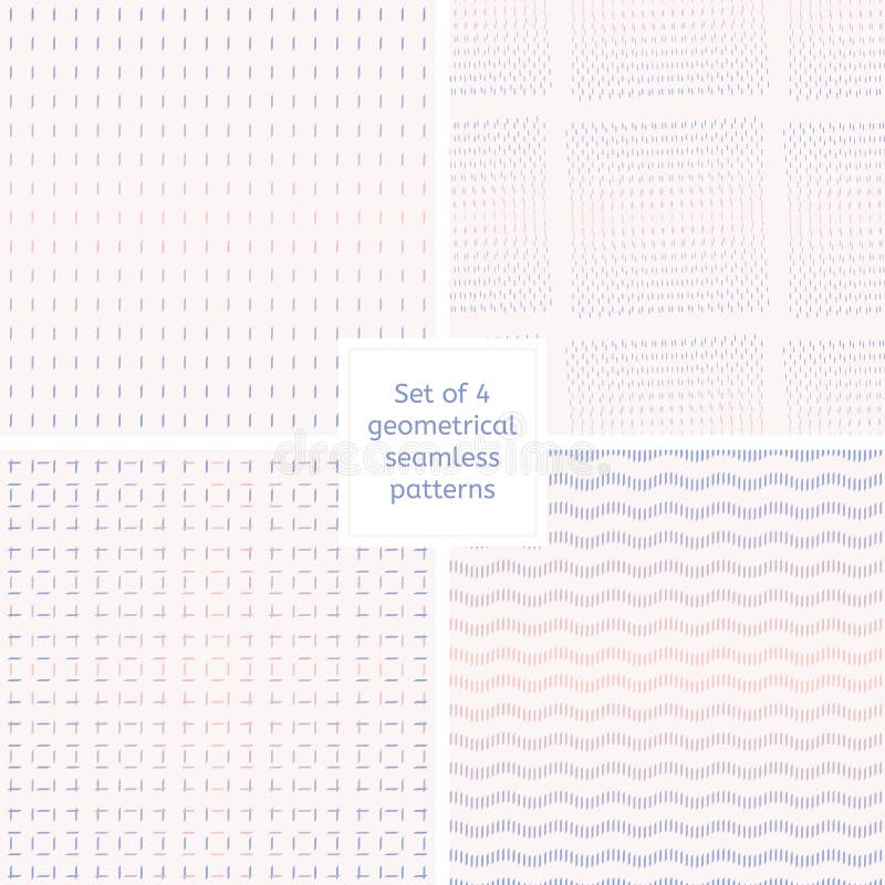 Geometrical Seamless Pattern Stock Vector - Illustration of paper ...