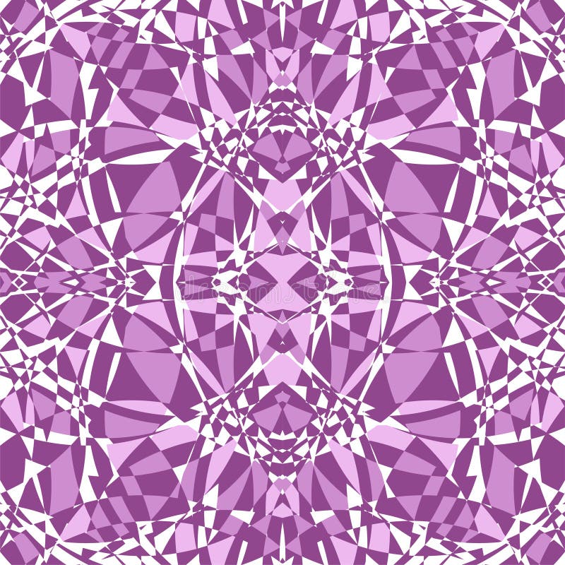 Geometrical Seamless Repeating Pattern in Purple and White Stock ...