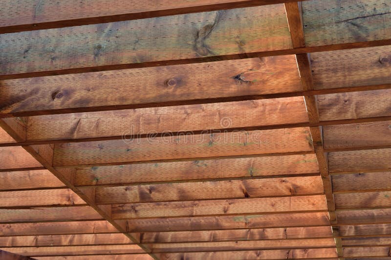 Geometrical Shape Made of Brown Wooden Board Stock Photo - Image of ...