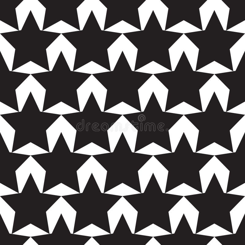 Abstract Geometric Stars Pattern Background, Vector Graphic ...