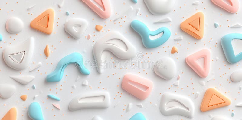 Geometrical Triangles and Abstract White Polygon Pattern Create a ...