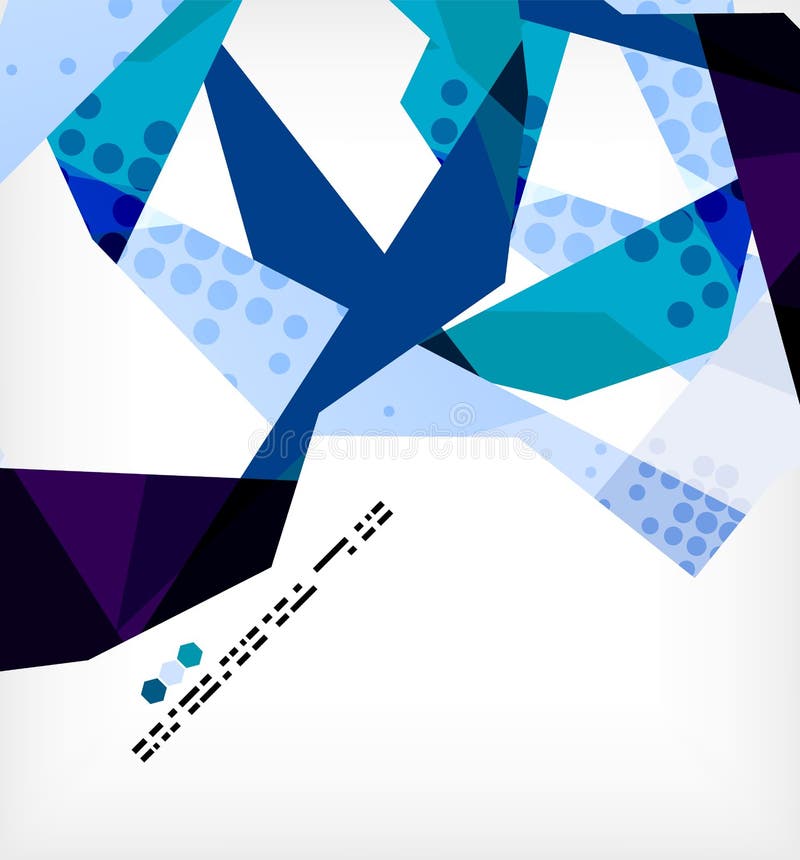 Geometrical Unusual Pattern Stock Vector - Illustration of banner ...