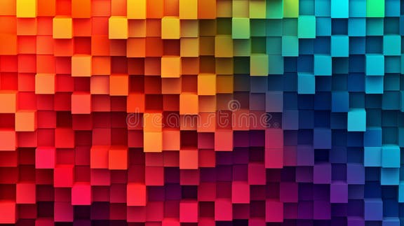 Geometrically Correct Futuristic Light Background Stock Illustration ...