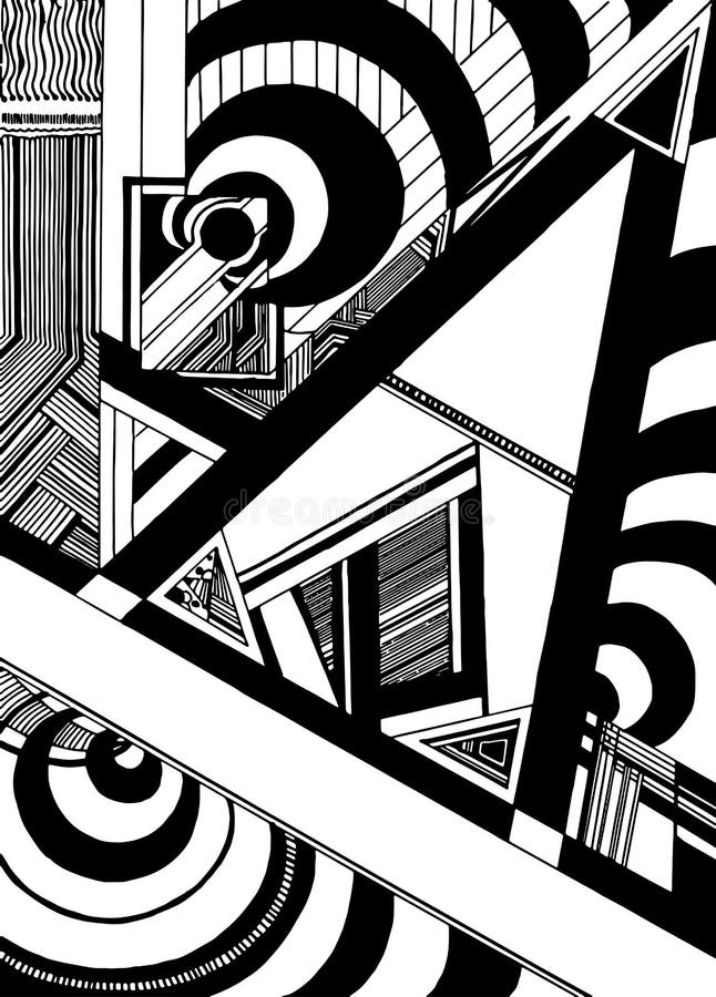 Geometrically-dynamic stock illustration. Illustration of circle - 81014383