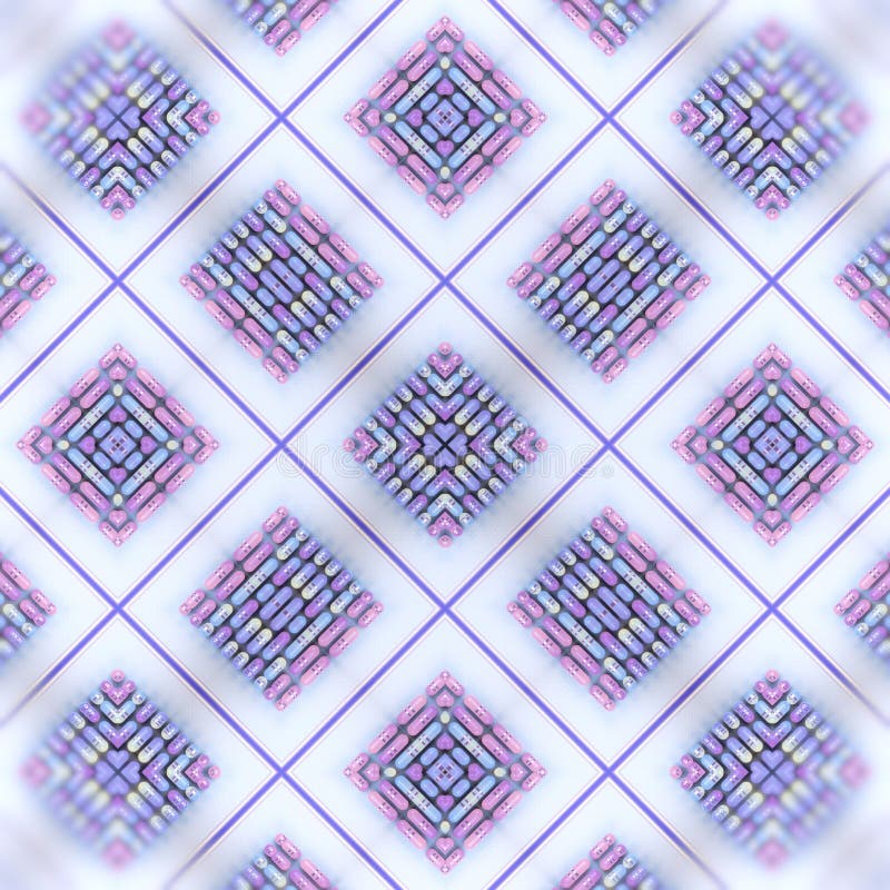Geometrically Symmetrical Pattern of Groups of Colored Cylindrical ...