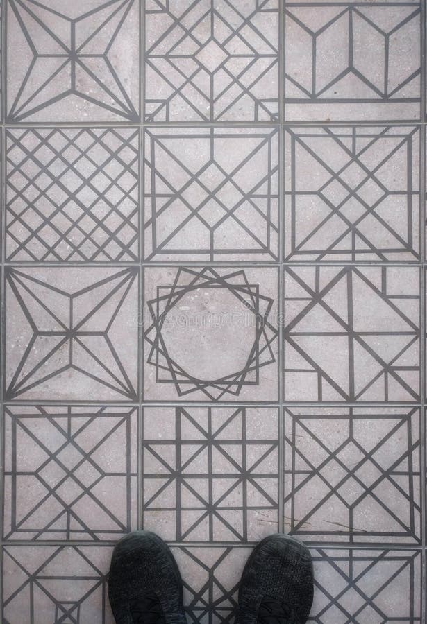 Geometrict tiles stock image. Image of glass, circles - 208134707