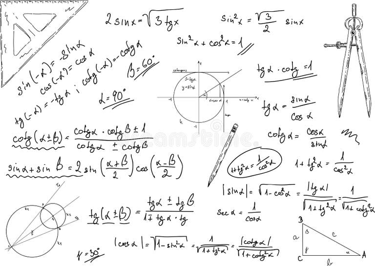 Geometry Drawing Instruments Stock Illustrations – 561 Geometry Drawing ...