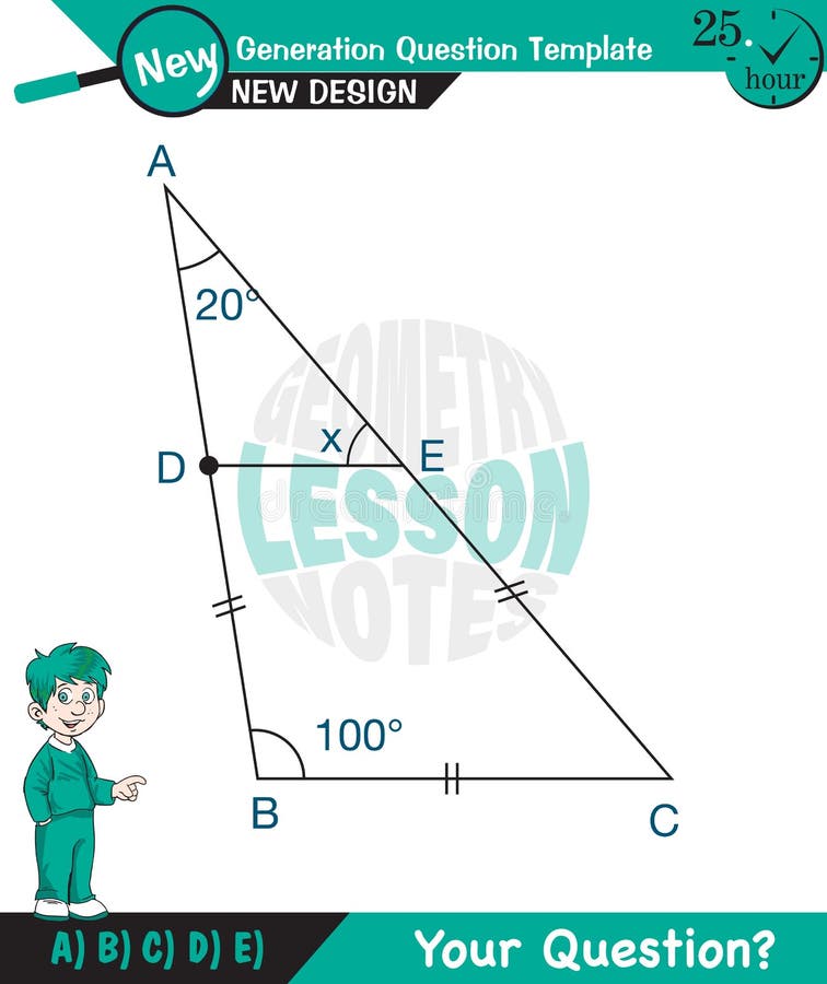 Geometry, Angles in Triangles, Special Triangles, Next Generation ...