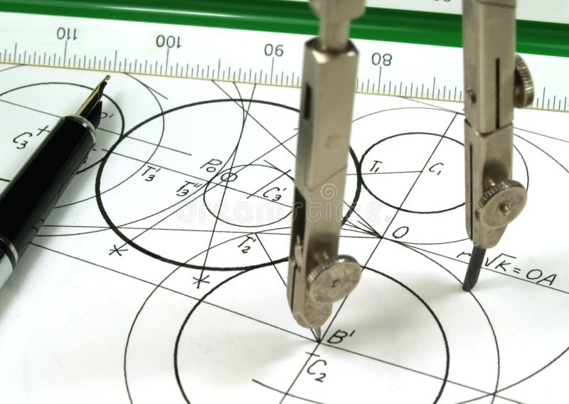 Geometry Set stock photo. Image of educational, life, isolated - 2767746