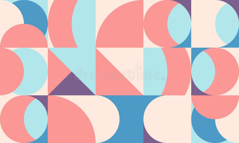 Geometry Abstract Pattern with Simple Shape and Figure. Abstract Vector ...
