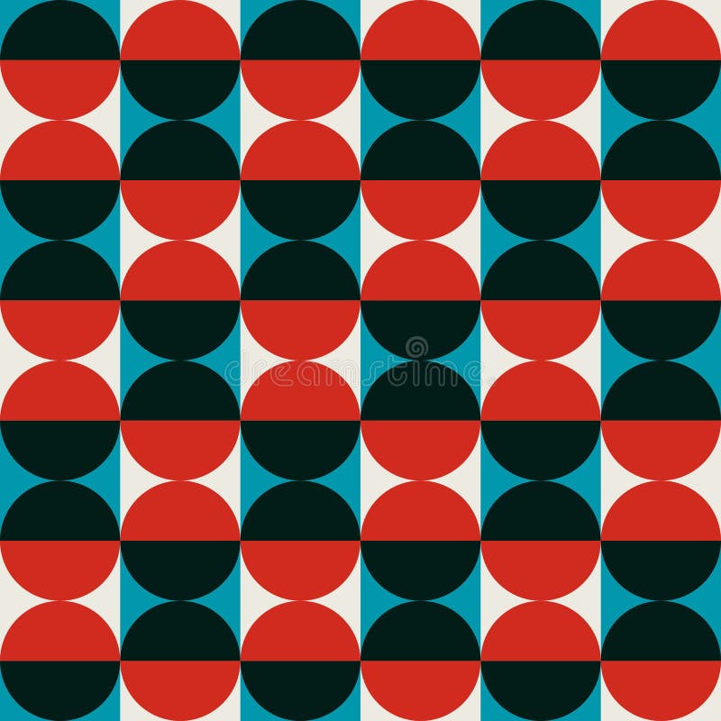 Geometry Abstract Pattern Swiss Style. Modern Vector Graphic Artwork ...