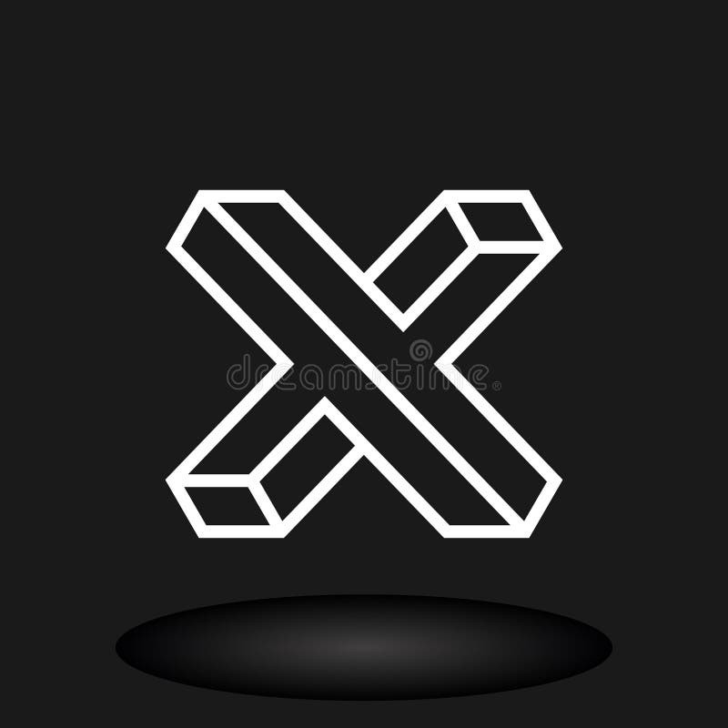 Impossible Geometry Font Stock Illustrations – 355 Impossible Geometry ...