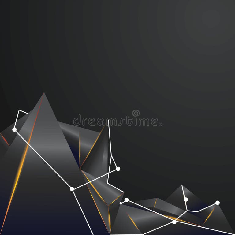 Geometry background design stock vector. Illustration of poly - 182788991