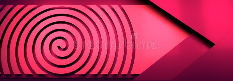 Geometry Banner Illustration Stock Illustration - Illustration of ...