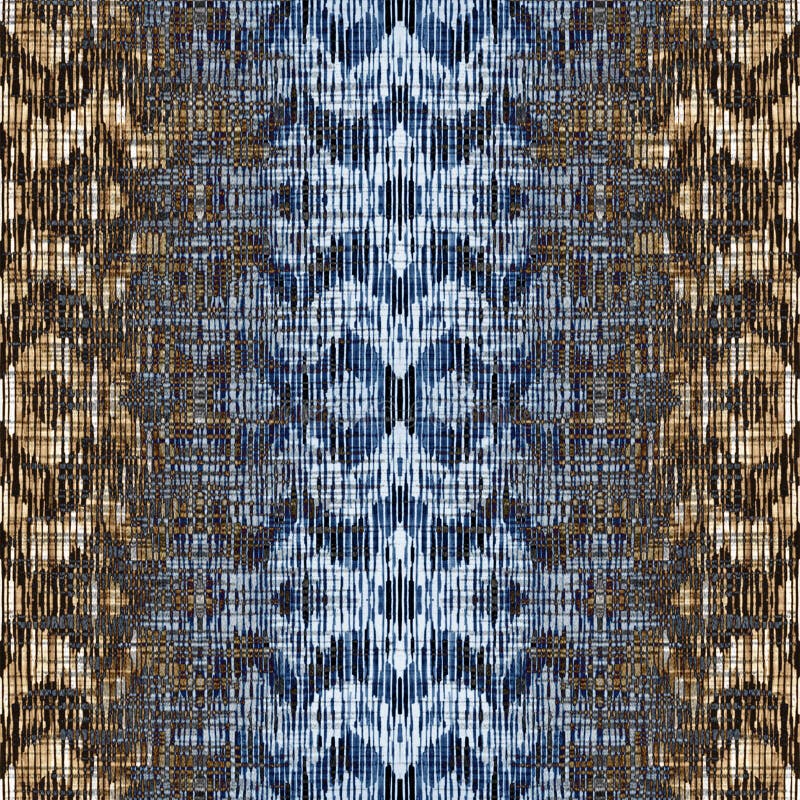 Geometry Classic Repeat Modern Pattern with Textures Stock Illustration ...