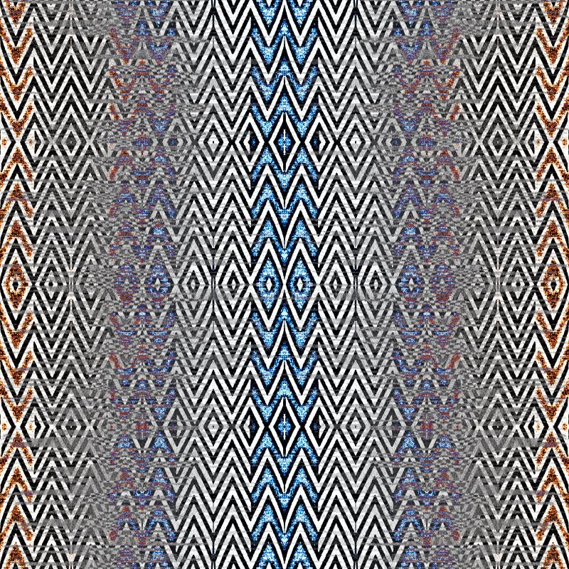 Geometry Classic Repeat Modern Pattern with Textures Stock Illustration ...