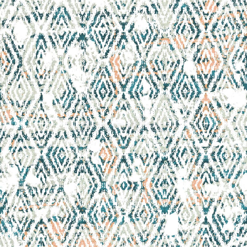 Geometry Classic Repeat Modern Pattern with Textures Stock Illustration ...